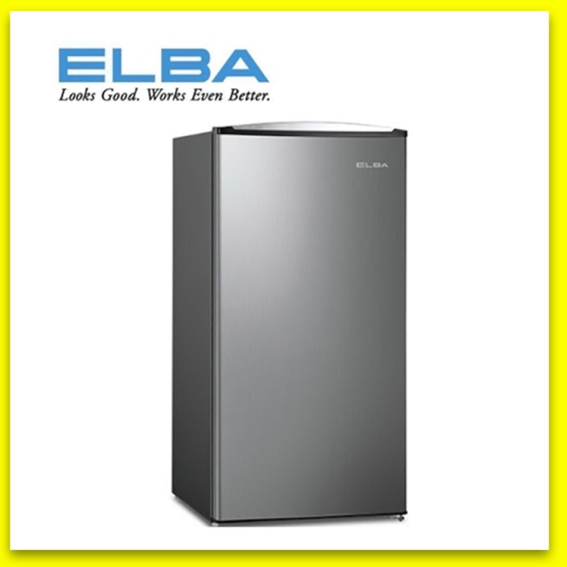 ELBA 185L Single Door Refrigerator ER-C1815(SV) | Shopee Malaysia