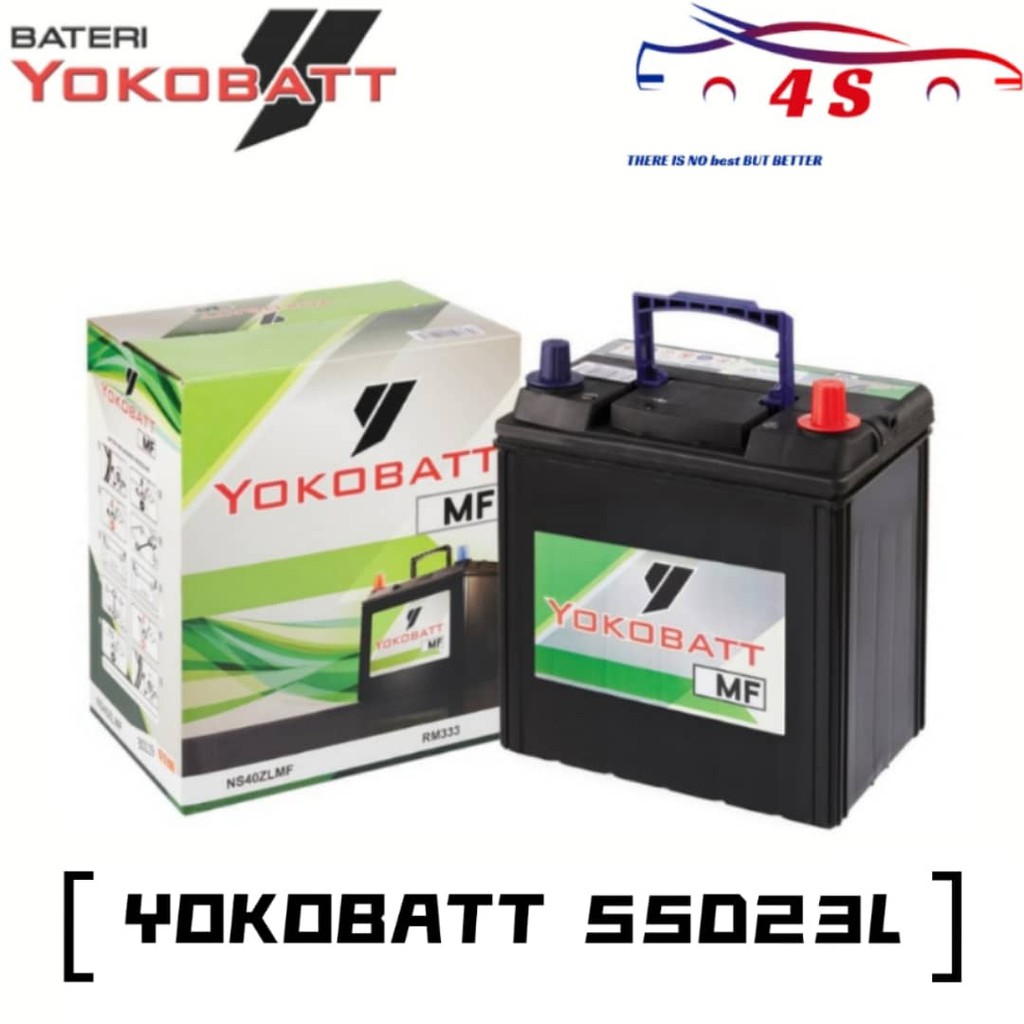 Bateri Kereta 55D23L YOKOBATT MF by YOKOHAMA - Car Battery PROTON Exora ...
