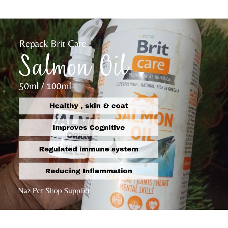 Repack Salmon Oil 100ml & 50ml | Shopee Malaysia