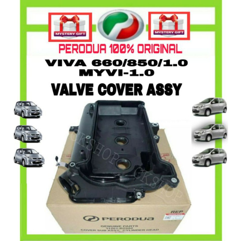 [100% ORIGINAL] CYLINDER HEAD VALVE COVER ASSY PERODUA VIVA 660 / 850 ...