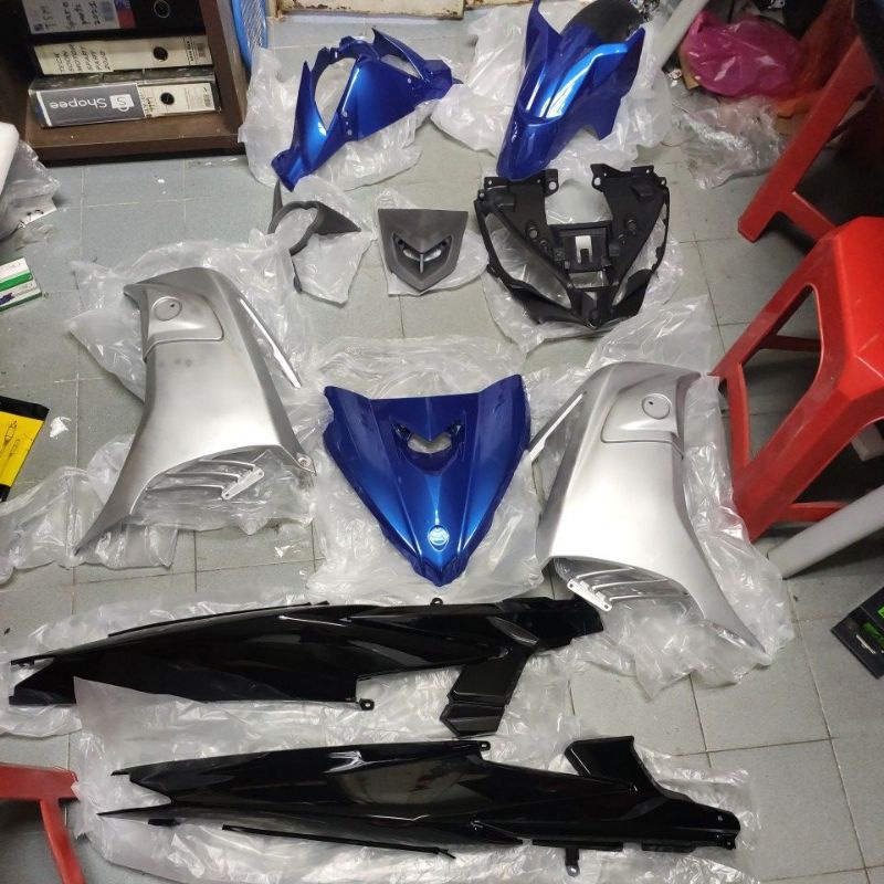 Coverset cover set HLD yamaha lc135v7 lc135 v7 (V2 V3 v4 v5 v6 pun boleh pakai)(VPBMC5 + BG ...