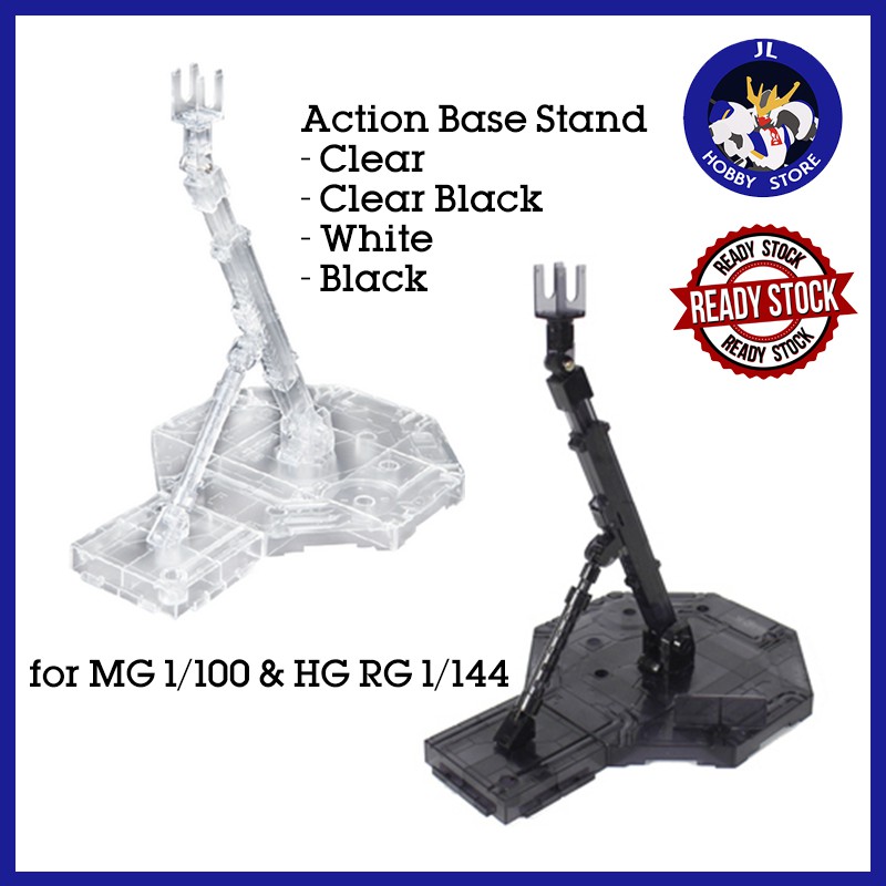 [READY STOCK] Gundam Action Base Stand for MG HG RG 1/100 1/144 Gundam ...