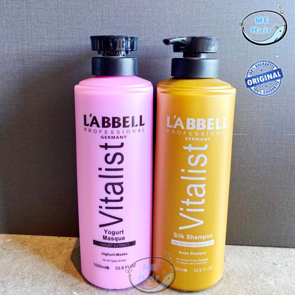 Labbell Vitalist Silk Reborn Shampoo & Yogurt Mask For Hair ...