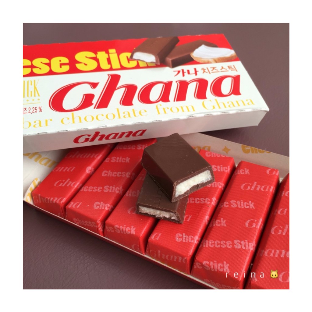 SHIN·KOREA LOTTE GHANA CHOCOLATE CHEESE STICK | Shopee Malaysia