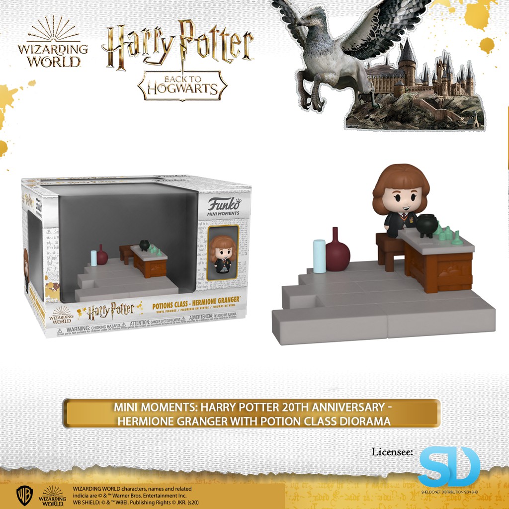 Funko Mini Moments: Harry Potter 20th Anniversary - Hermione Granger ...