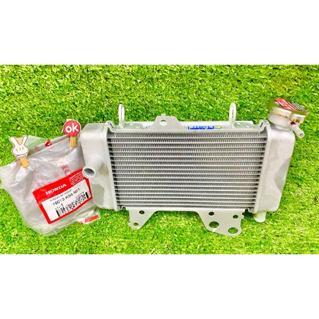 HONDA RS150R RADIATOR (TANGKI) SET (100% ORIGINAL HONDA) 19010-K56-N01 ...