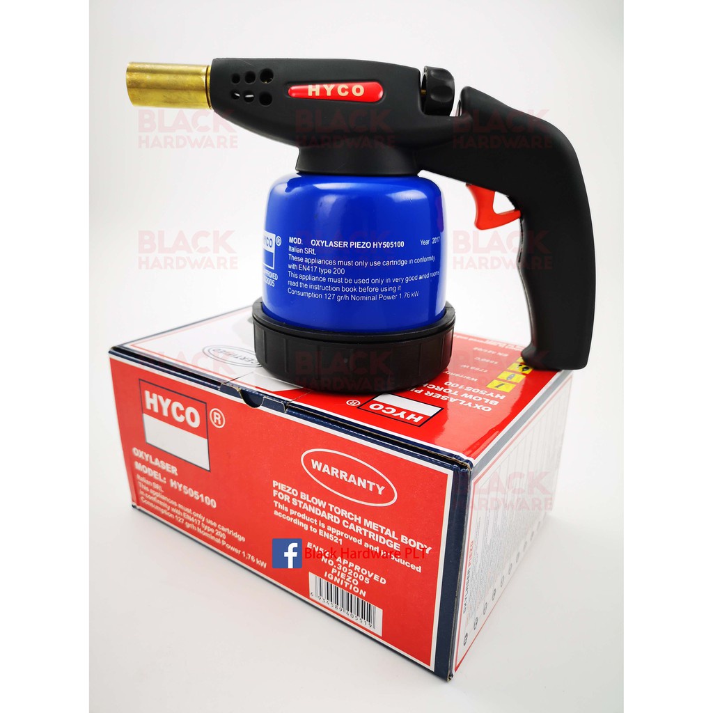 HYCO Oxylaser Piezo Start Blow Burning Torch Metal Body For Standard ...