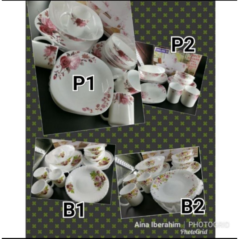 SET PINGGAN COREL-HG 19PCS (OFFER) | Shopee Malaysia