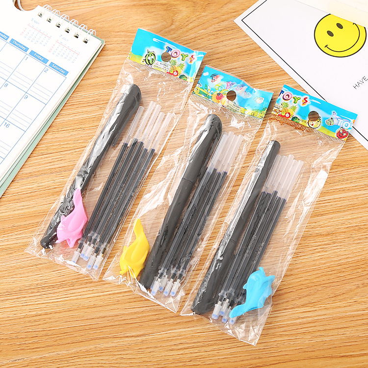 Creative Stationery Student Calligraphy Disappearing Pen Set ...