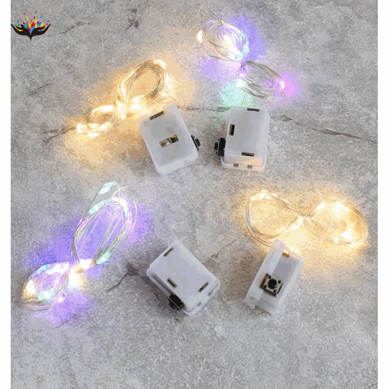LED Small Lantern Flashing Light 1M 2M LED Light String Fairy Three ...