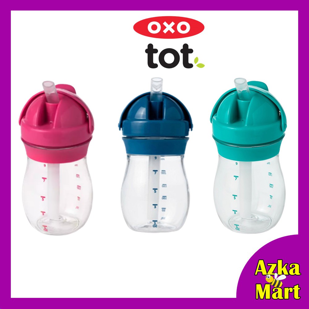 Oxo Tot Grow Straw Cup 9oz Straw Bottle 290ml | Oxo Tot Straw Water ...