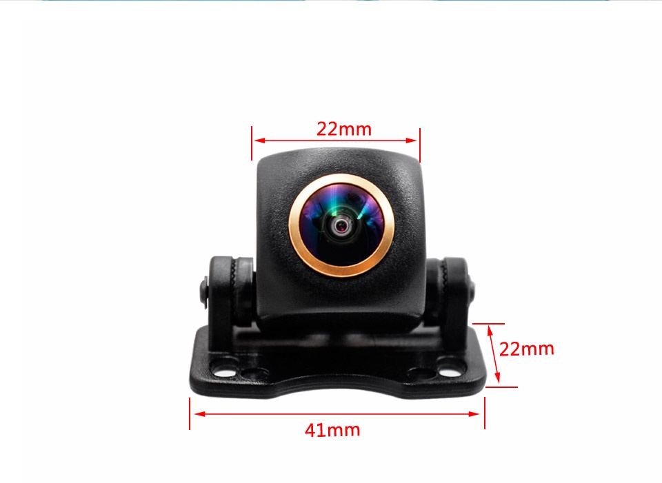 Smartour AHD 2K 1920x1080P Vehicle Rear View Camera 180 Degree Golden ...