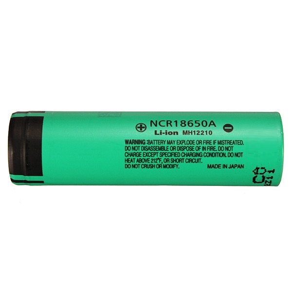 Panasonic NCR18650A 18650 3.7V 3200mAh 3400mAh Lithium ion Li-Ion Rechargeable torchlight LED ...