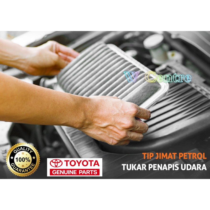 Toyota Japan Engine Air Filter Element Wish Sepet | Shopee Malaysia