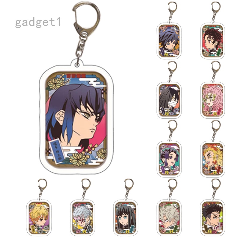 Gadget Demon Slayer Kimetsu No Yaiba Acrylic Keychain Souvenir Anime ...