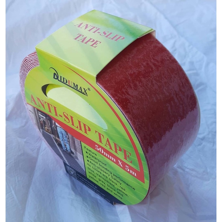 (ready stock) heavy duty anti slip floor tape 50x5m, various colour ...