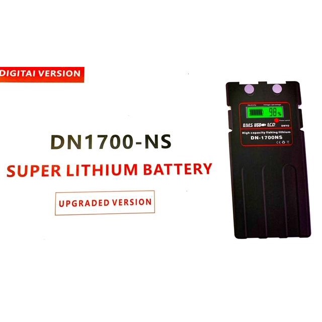 DNYO High Capacity Fishing Lithium Battery DN-1700NS 14000mAh (New ...