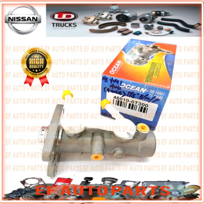 NISSAN UD YU41 1 1/8'' BRAKE MASTER PUMP 4 HOLE OCEAN 46010-OT300 LORRY ...