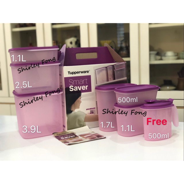 Tupperware Smart Saver Set (7pcs) | Shopee Malaysia