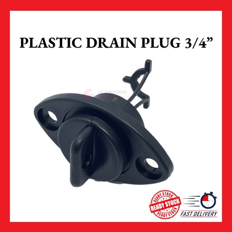 PLASTIC DRAIN PLUG 3/4" OUTBOARD BOAT USE PREMIUM QUALITY | Shopee Malaysia