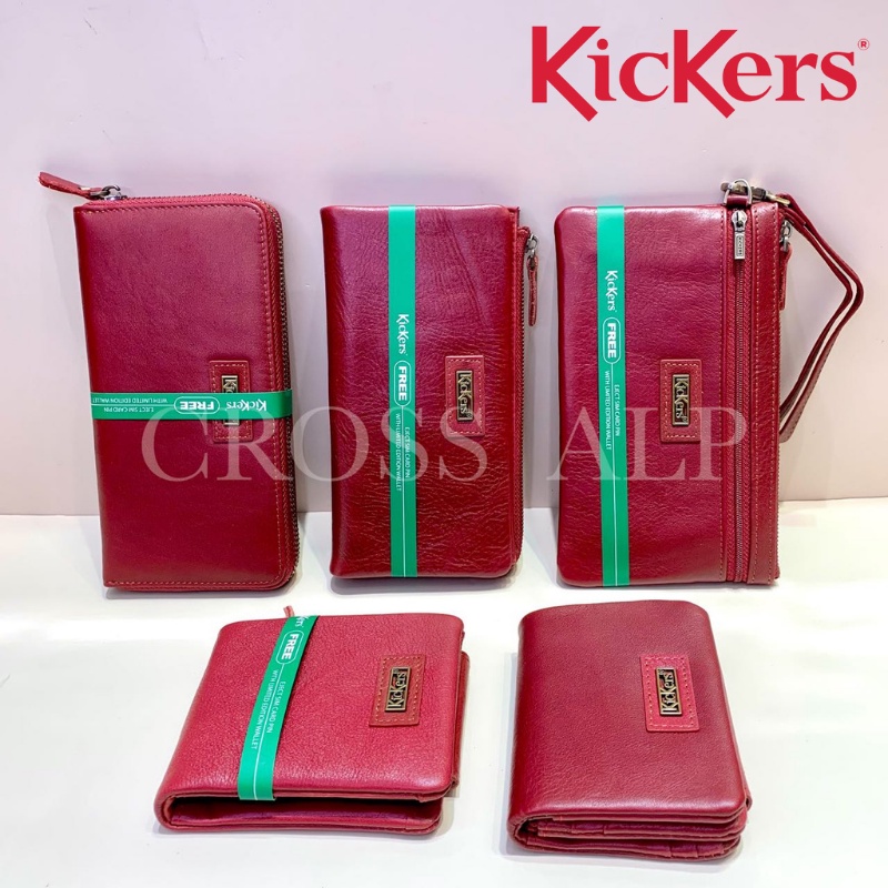 Kickers Long Wallet Short Wallet Original Genuine Leather With Free ...