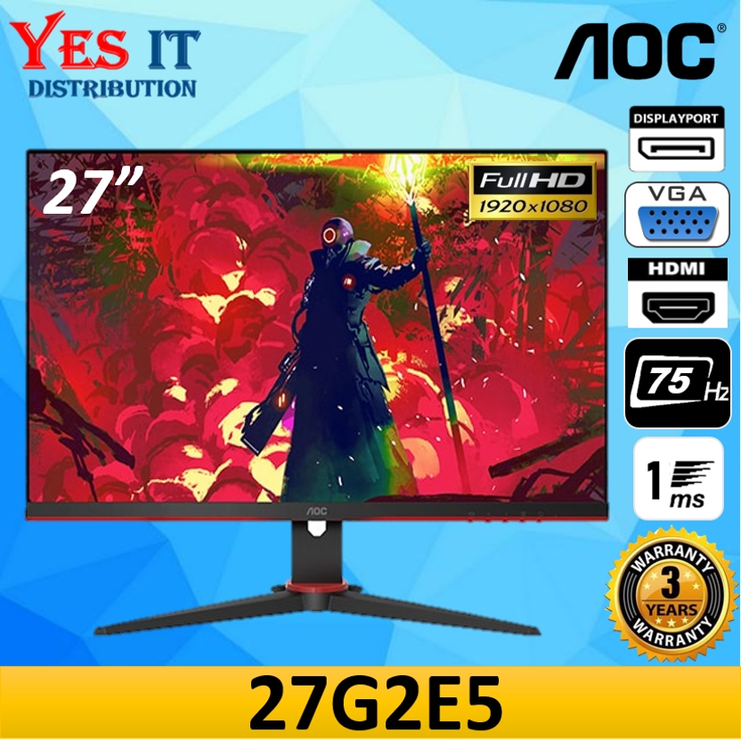 AOC 27" Q27B3M2 75Hz / Q27B2S2 100Hz / Q27G2S 155Hz IPS 1ms FHD ...