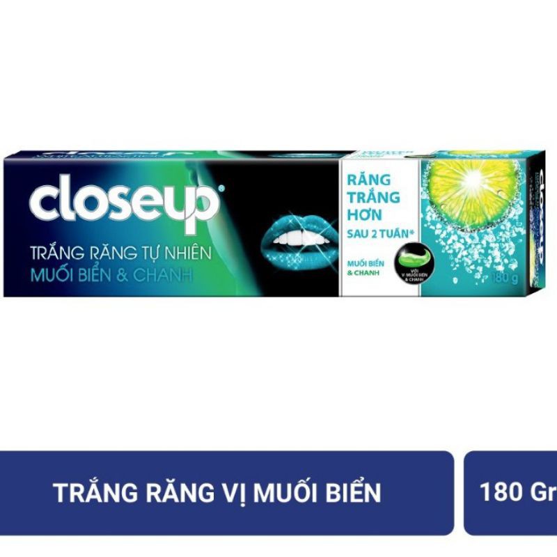 Closeup Toothpaste Sea & Lemon Salt Toothpaste 180g | Shopee Malaysia