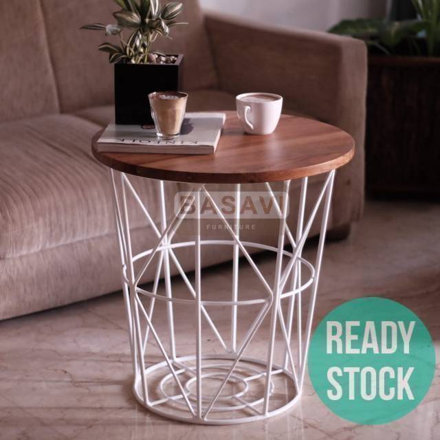 Original Teak Wood table Home Cafe Side table Coffee table Guest table ...