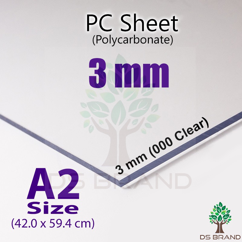 [ PC Sheet ] 3 mm A2 PC Sheet Polycarbonate Sheet | Shopee Malaysia