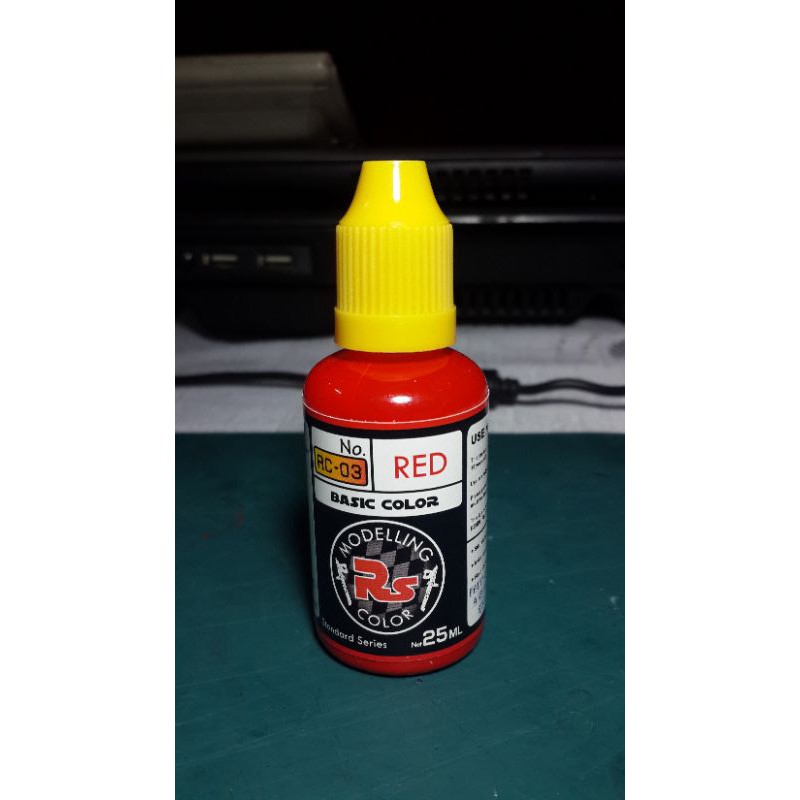 RS Color RC-03 Red airbrush hobby paint for gundam hotwheels mokit ...