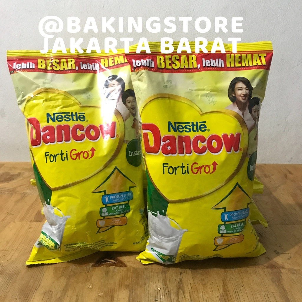 Dancow FortiGro Instant Milk Powder School Age Pouch 1kg | Nestle ...