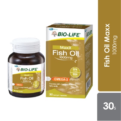 BIOLIFE MAXX FISH OIL 1000MG (30'S) | Shopee Malaysia