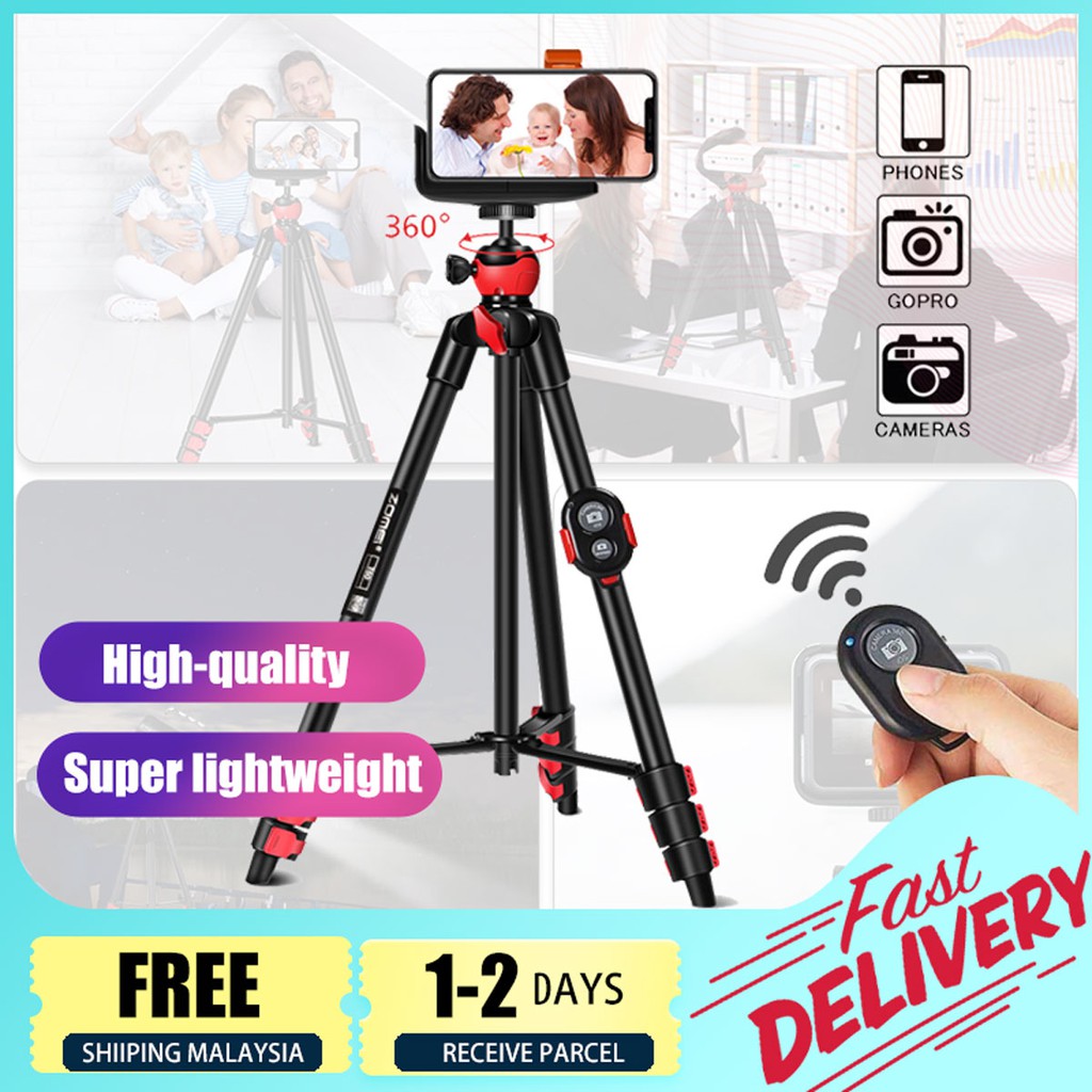 🔥 READY STOCK 🔥 ZOMEI T60 Adjustable Travel Portable Camera Table ...