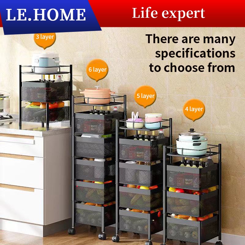 Storage Rack Rak Dapur Stainless Steel Microwave Oven Rack Spice Rack ...