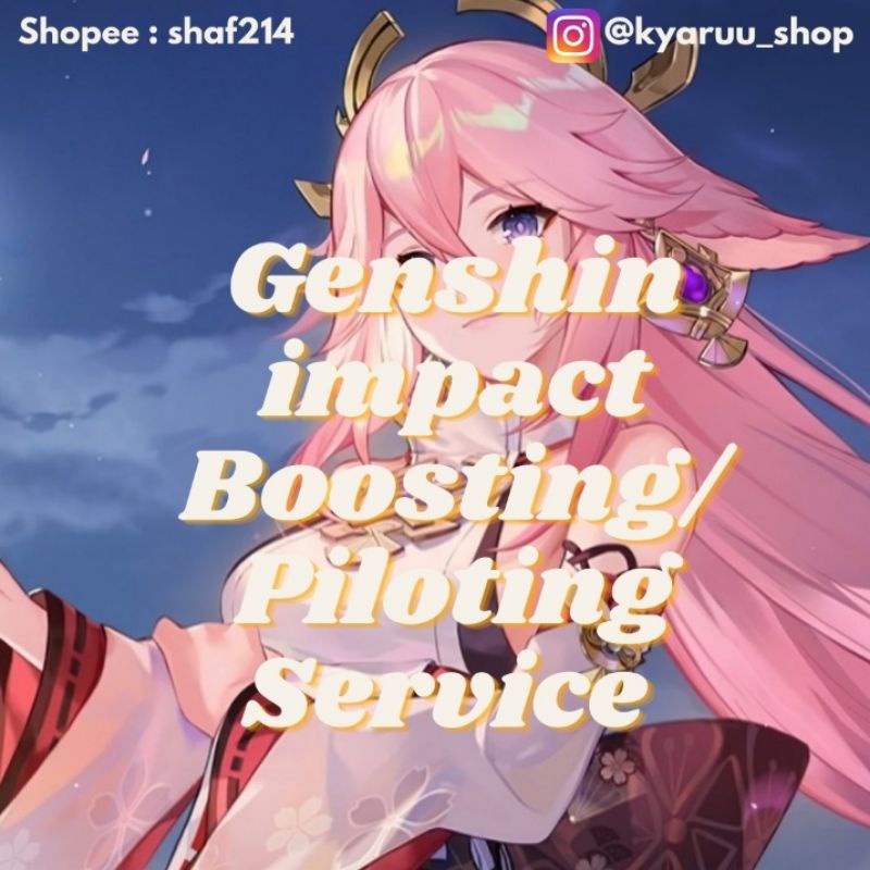 Genshin Impact Boosting Piloting Service by kyaruu_shop | Shopee Malaysia Genshin Impact Boosting Piloting Service by kyaruu_shop | Shopee Malaysia