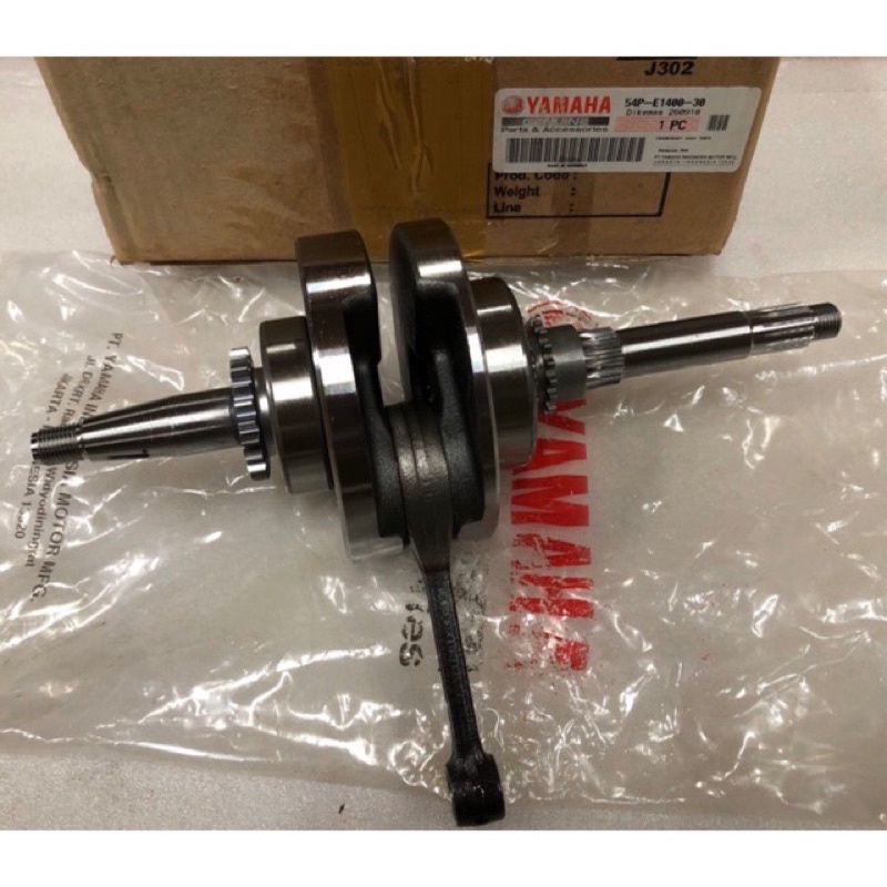 CRANKSHAFT ASSY YAMAHA EGOS FI 54P-E1400 100% YAMAHA ORIGINAL PARTS | Shopee Malaysia