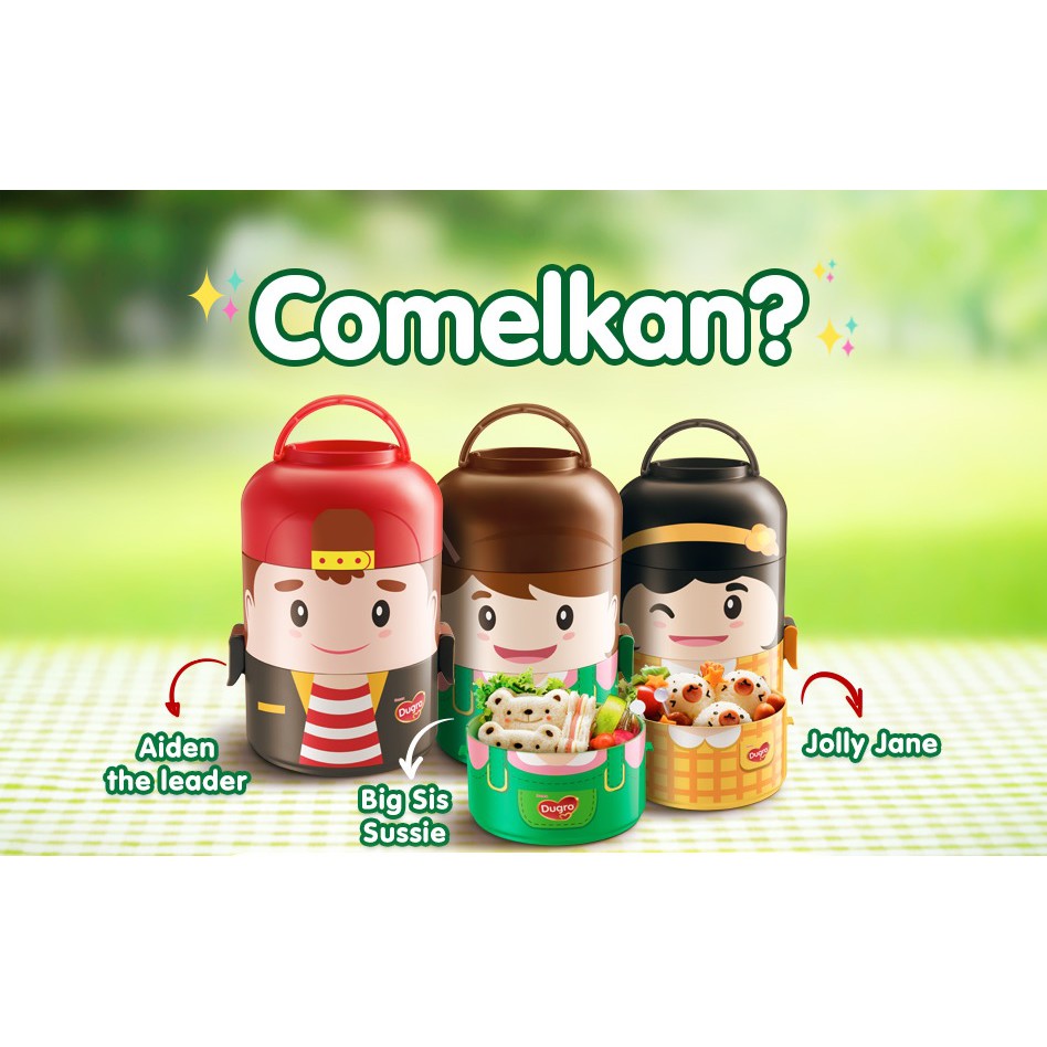 LIMITED EDITION TIFFIN BERTINGKAT DUGRO / STACKABLE FOOD CONTAINER ...