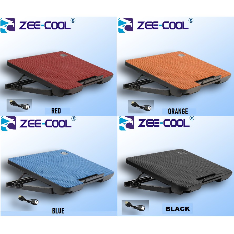 Zee-cool ZC-99 UP TO 17" Laptop Cooling Pad Dual Fans with adjustable ...
