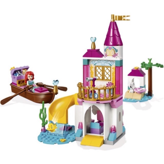 Disney Princess Ariel's Castle Bricks and blocks building (129pcs ...