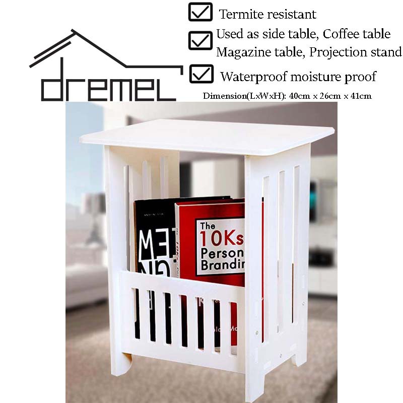 {READY STOCK} DREMEL Multifunctional Modern Wooden Square Small Coffee ...