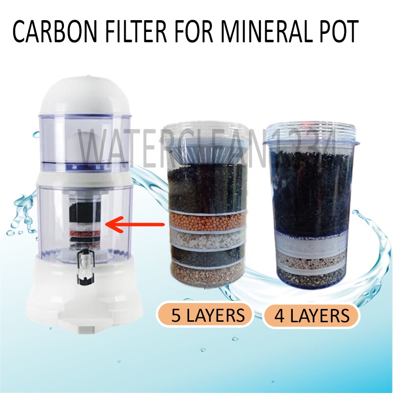 4/5 Steps Filtration System Water Filter For Mineral Pot | Shopee Malaysia