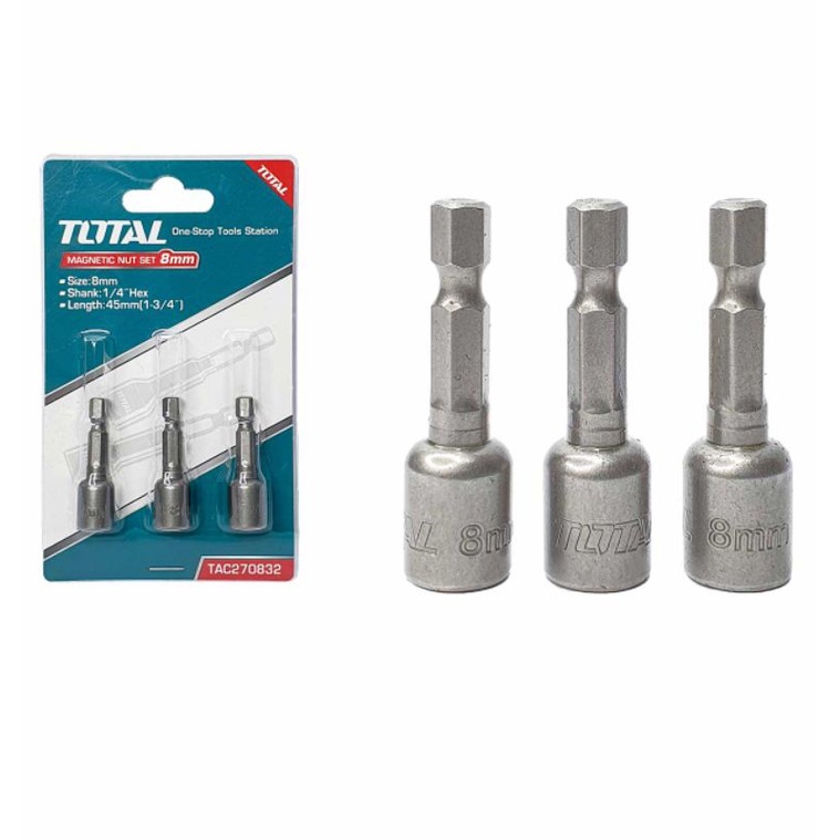 Total Magnetic Nut Set (8mm / 10mm / 12mm) TAC270831 / TAC271031 ...