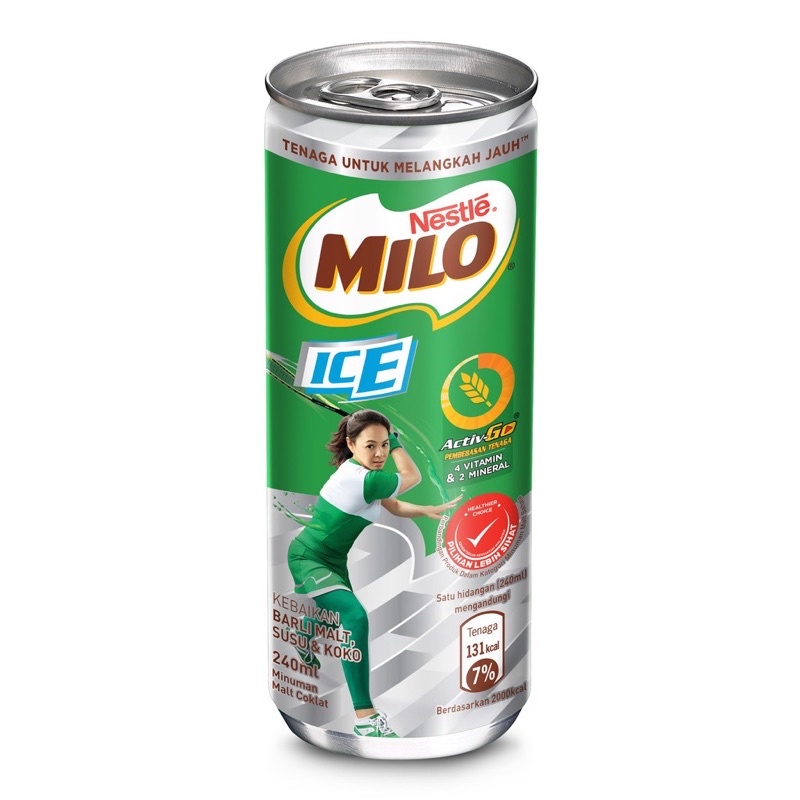 Nestle MILO Activ-Go Original / Ice / Kaw Can 240ml | Shopee Malaysia
