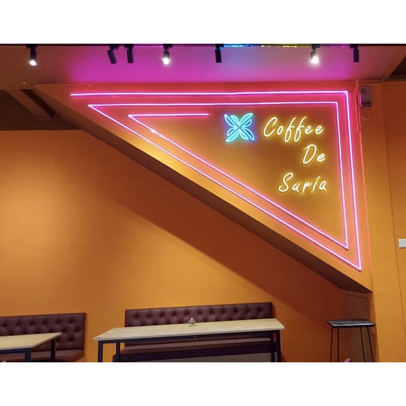 Special customization 3D LED NEON lettering Sign | Shopee Malaysia
