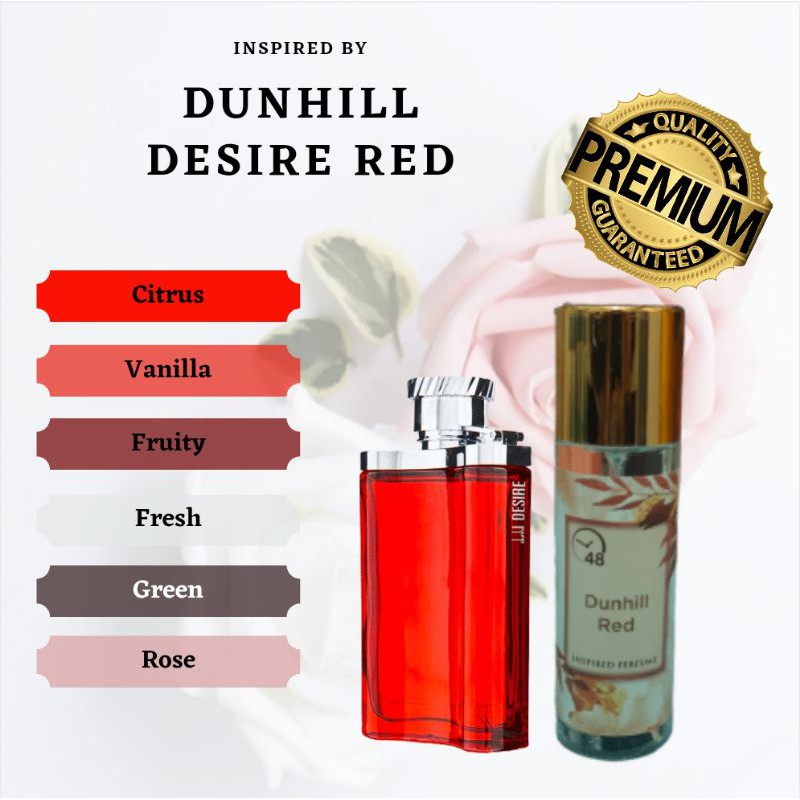 💯High Quality EDP Inspired By Dunhill Desire Red Perfume 35ML (READY ...