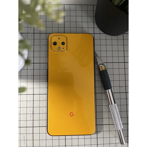 🔥Ready Stock🔥 Metal Glossy Yellow Any model sticker phone Wrap | Shopee ...