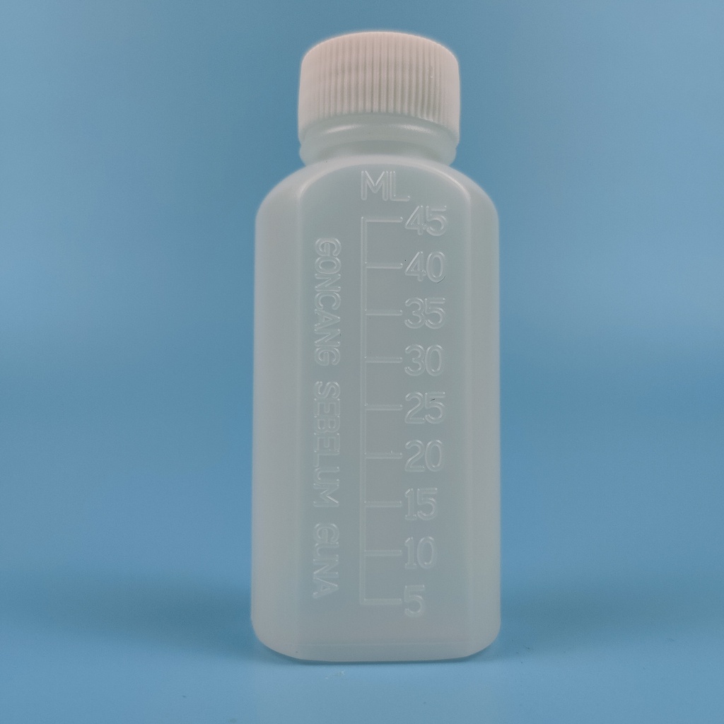 10pcs Dispensing Bottle/ Syrup bottle 45ml/ 60ml/ 90ml/ 120ml | Shopee ...