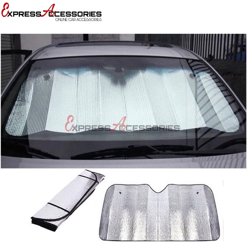 Auto Car Front / Rear Windscreen Foldable Reflective Sunshade ...