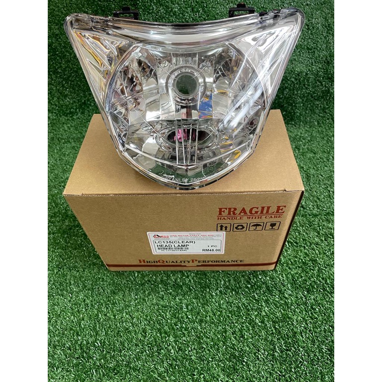 Head Lamp Yamaha LC135 V1 Old (Lama) Headlight Unit Lampu Depan Clear | Shopee Malaysia