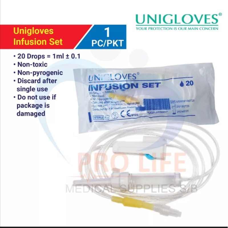 IV infuction set with Y-connector 1pcs | Shopee Malaysia